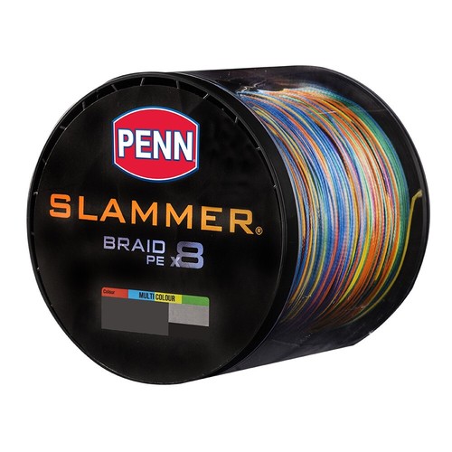 Penn Slammer Braid X8 30LB 3000 M 0.25mm Multicolour PE3 | eBay Australia