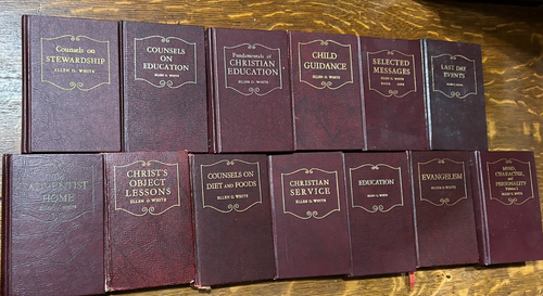 13 Christian Home Library Books/Ellen White/Hardcover/Adventist ...