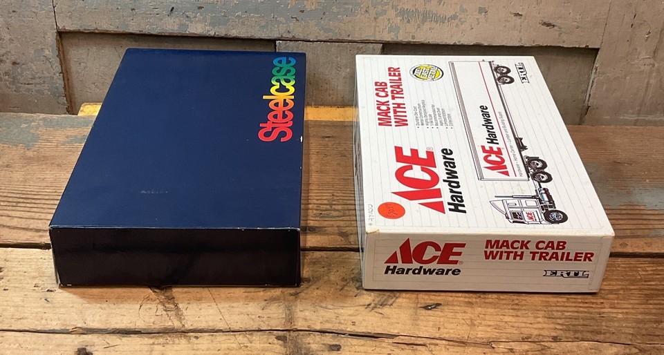 Lot Of 6 Vintage Ertl & Winross Trucks, True Value, Ace, Allied, Ford ...