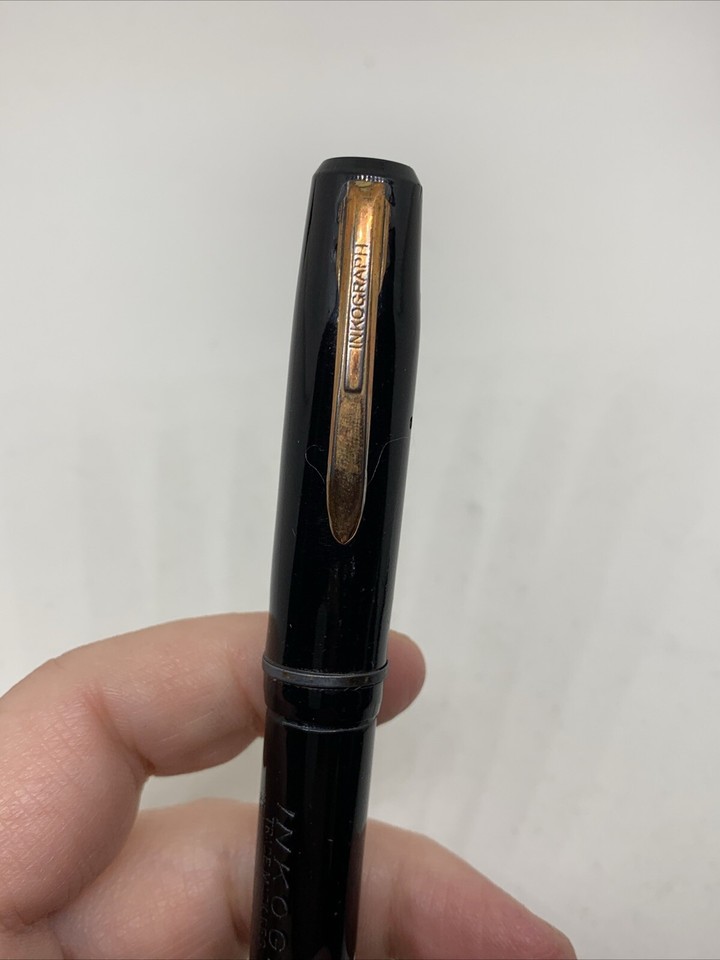Inkograph Stylus Pen C.1937-46 Black - For Parts Or Repair | eBay