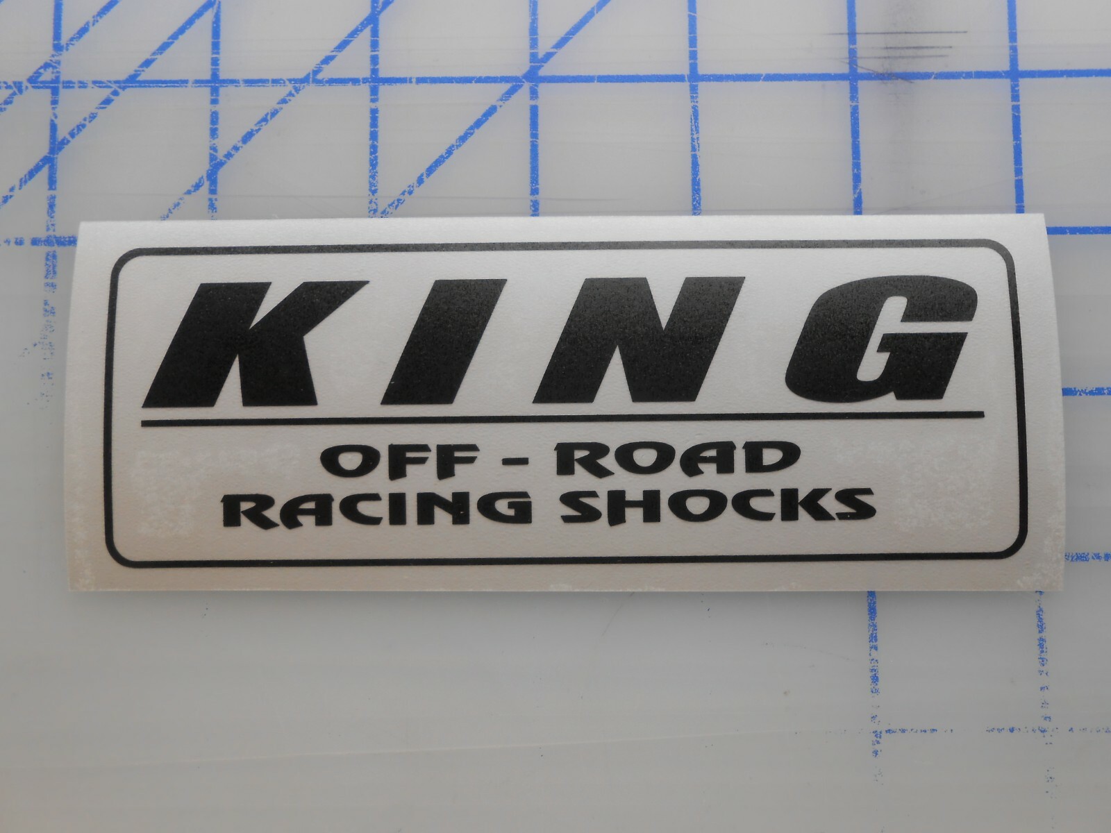 King Shocks Decal Sticker 3" 5.5" 7.5" 11" Coilover Baja Prerunner Lift ...