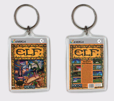 ELF COMMODORE AMIGA LLAVERO KEYRING | eBay