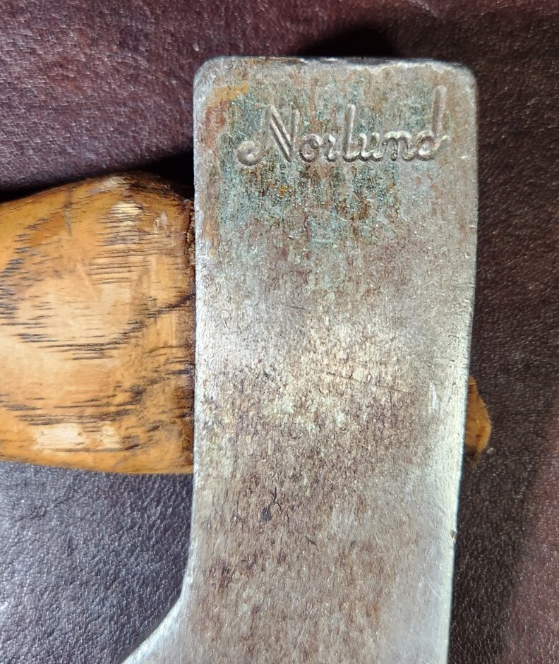 Vintage Norlund Tomahawk Hatchet W/Estwing No. 1 Leather Sheath, Axe ...