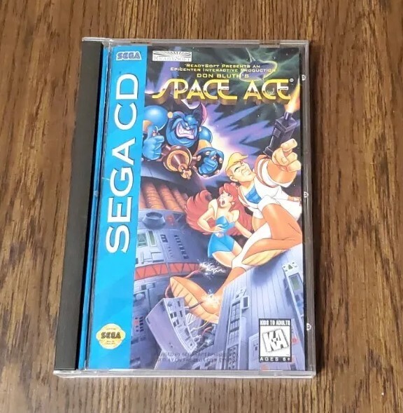 Space Ace (Sega CD, 1994) for sale online | eBay