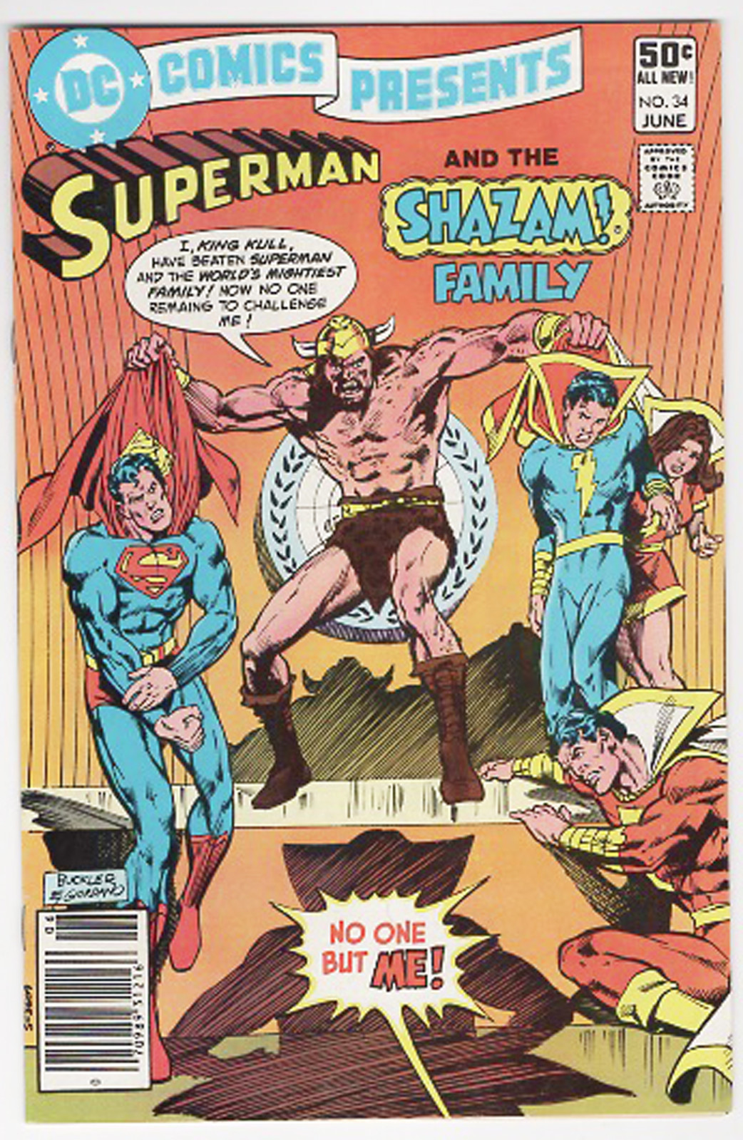 1981--"DC COMICS PRESENTS SUPERMAN AND SHAZAM FAMILY" (#34)--VF+ | eBay