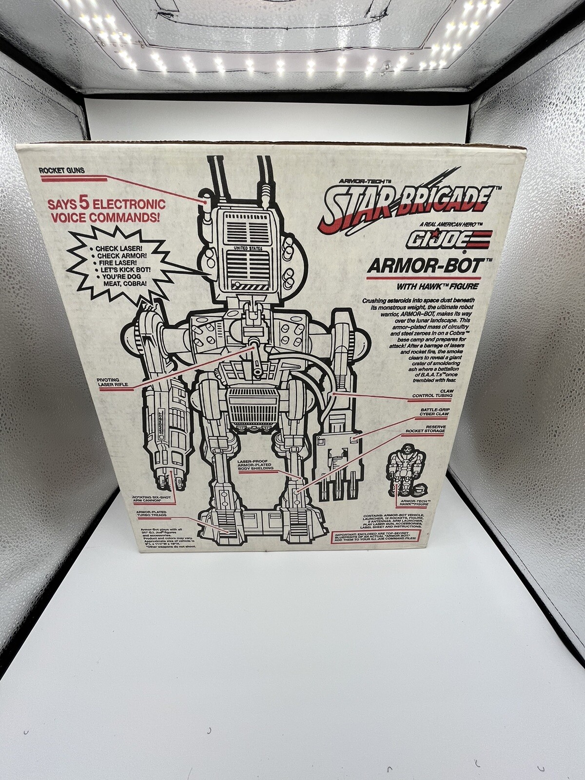 Hasbro G.I. Joe (1993) Star Brigade Armor-Bot with Hawk Figure for sale ...