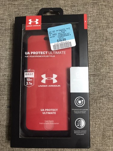 Under Armour UA Protect Ultimate Rugged for iPhone 7 & 8 Plus Black 3 ...
