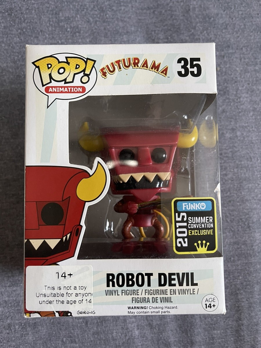 Robot Devil ⭐ ROBOT DEVIL 30 Futurama ⭐ Funko Pop Figure ⭐ BRAND