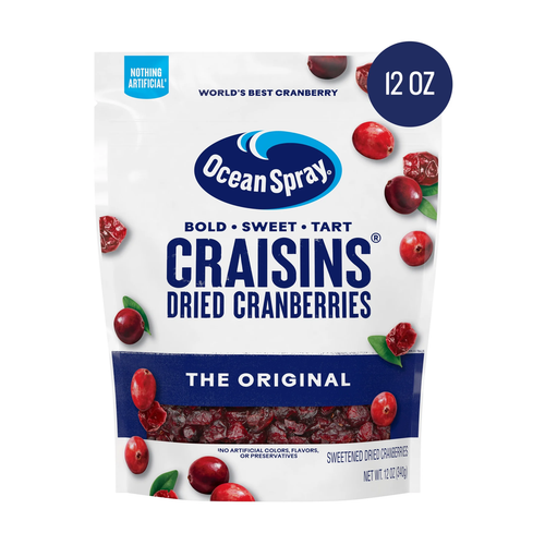 Craisins® Original Dried Cranberries, 12 Oz Pouch - Sweet & Tangy Snack ...