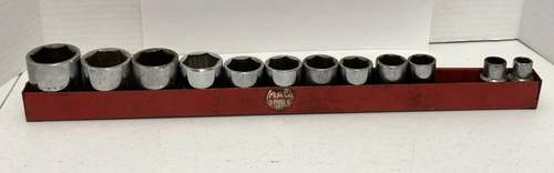 Mac Tools USA 1/2" Drive SAE Chrome Shallow Socket Set 12 Pieces | eBay