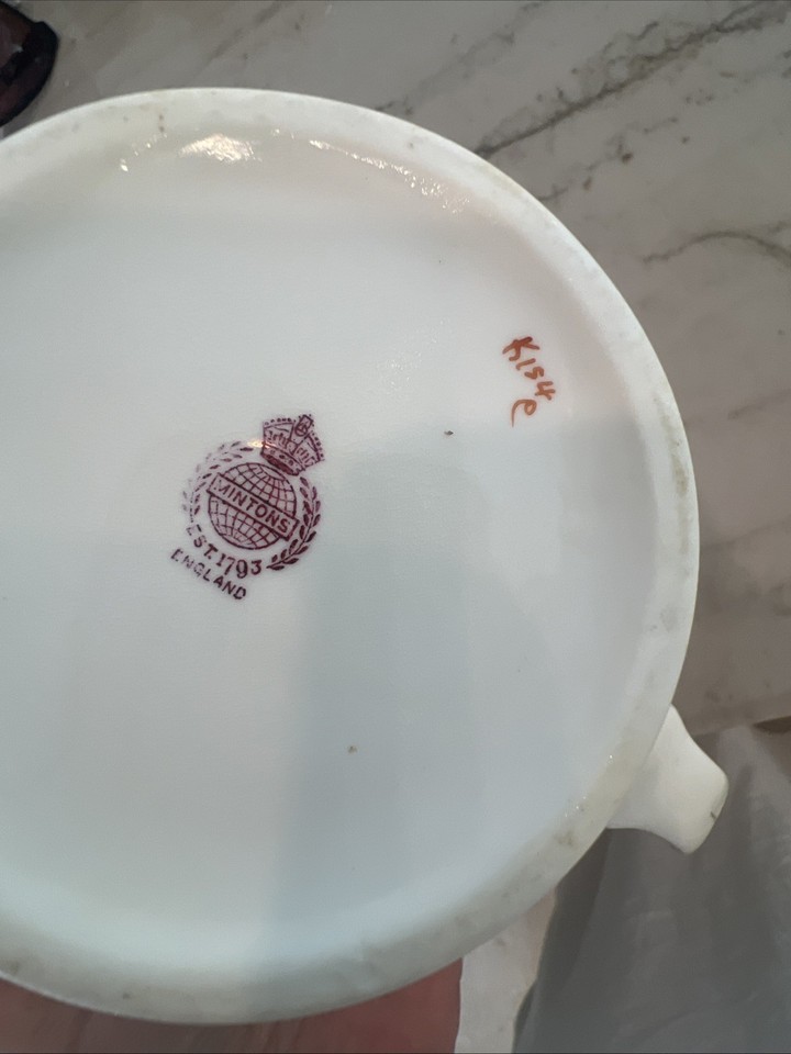 Rare Minton Wesminster Antique Red Stamp 26Piece Bone China Set | eBay