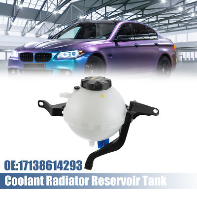 Coolant Radiator Reservoir Tank 17137619189 with Cap and Sensor for BMW ...