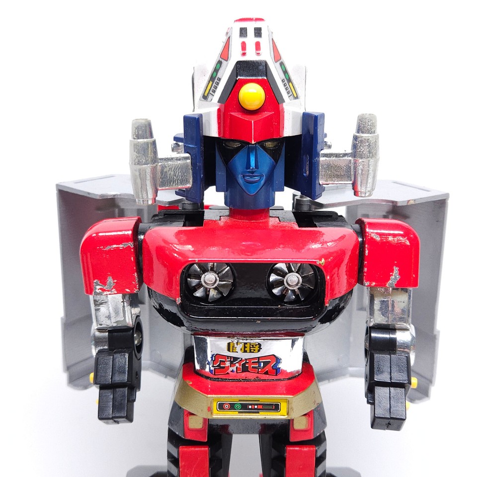 VINTAGE GODAIKIN DAIMOS DX CHOGOKIN SHOGUN WARRIOR ROBOT FIGURE WEAPON ...