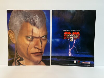 Tekken 3 - Promotional Magazine Ad - Sony Playstation - PS1 - Namco | eBay