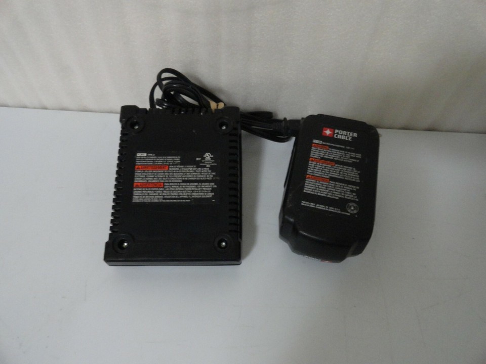 Porter Cable power tool set 18 V Tools with Battery and Charger *tested ...