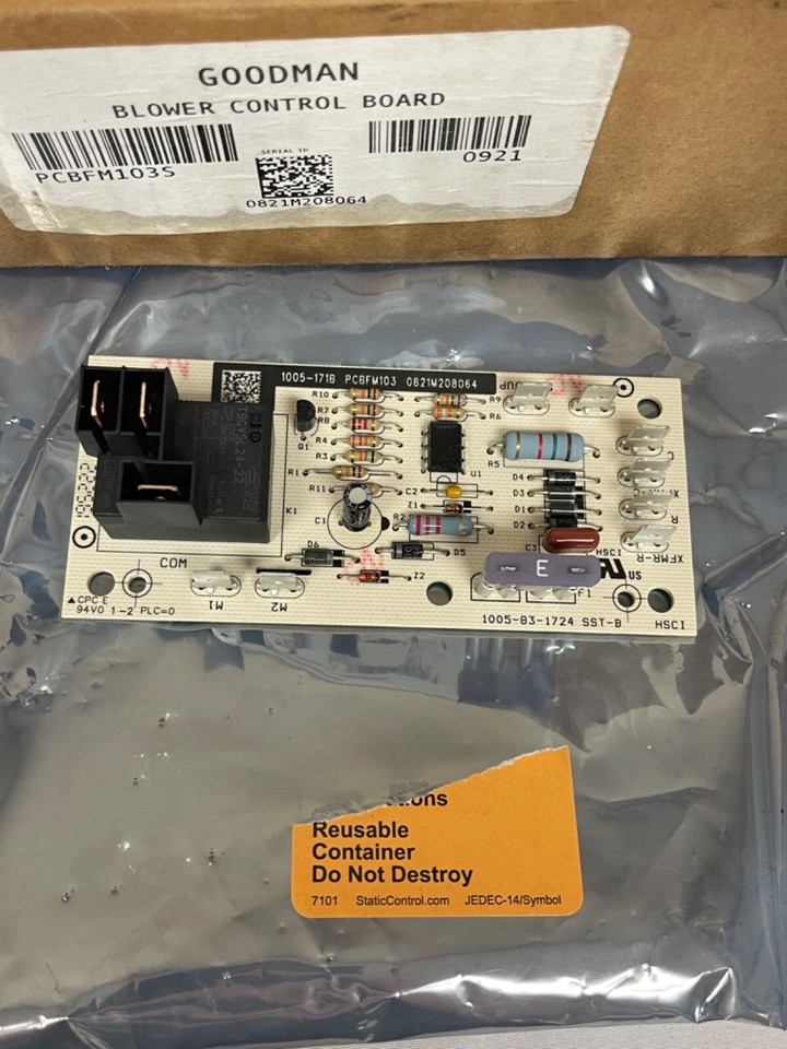 Goodman Blower Control Board PCBFM103S | eBay