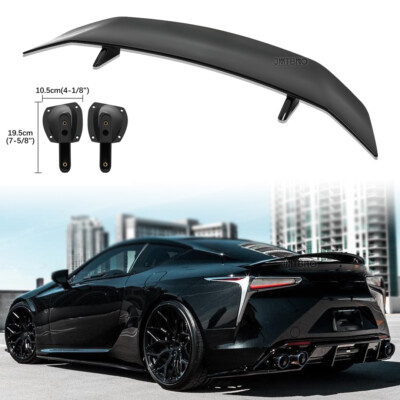 47" Racing Rear Lip Trunk Spoiler Wing Lid GT-Style Glossy Black For ...