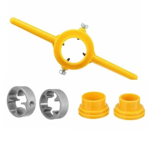 NPT DIE SET PVC Screw Thread Cutting Tools for Pipes Die Pipe Wrench ...