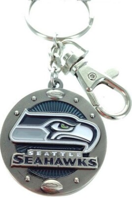 NFL - SEATTLE SEAHAWKS OFFICIALLY LICENSED IMPACT TEAM KEY CHAIN KEY ...