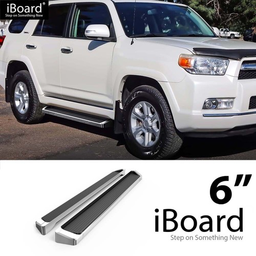 APS Running Board Step 6in Aluminum Silver Fit Toyota 4Runner Limited ...