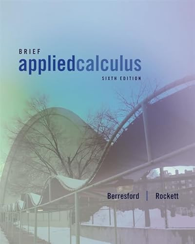 Brief Applied Calculus, 6th Edition | eBay