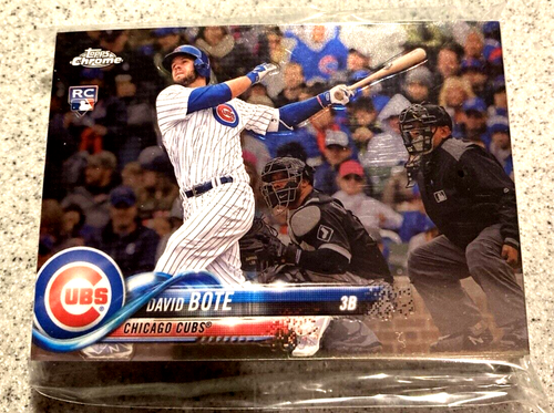 20-2018 Topps Chrome Update -David BOTE HMT 15 Rookie -Free Shipping-20 ...