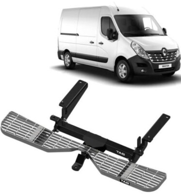 Rear Step Protection Rear Bar & Towbar Combo suits HYUNDAI ILOAD (01/ ...
