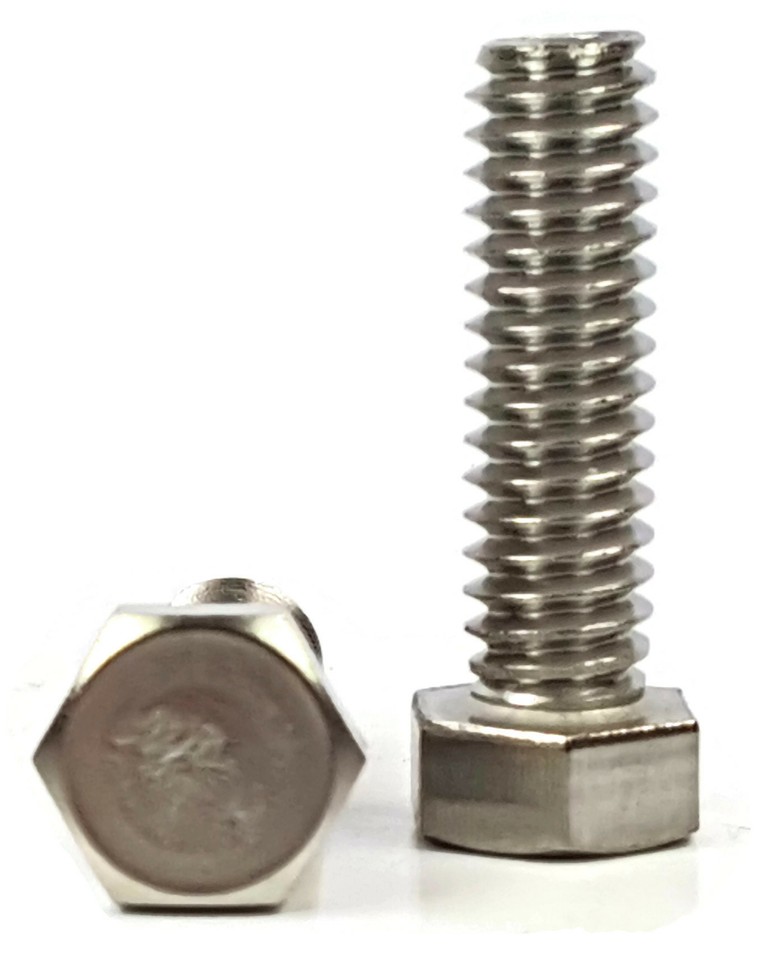 #12-24 Hex Cap Screw - Stainless Steel Trim Head Hex Bolts - Select ...