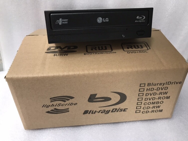 LG WH16NS40 16X Blu-ray/DVD/CD Multi Internal SATA Rewriter Drive BDXL ...