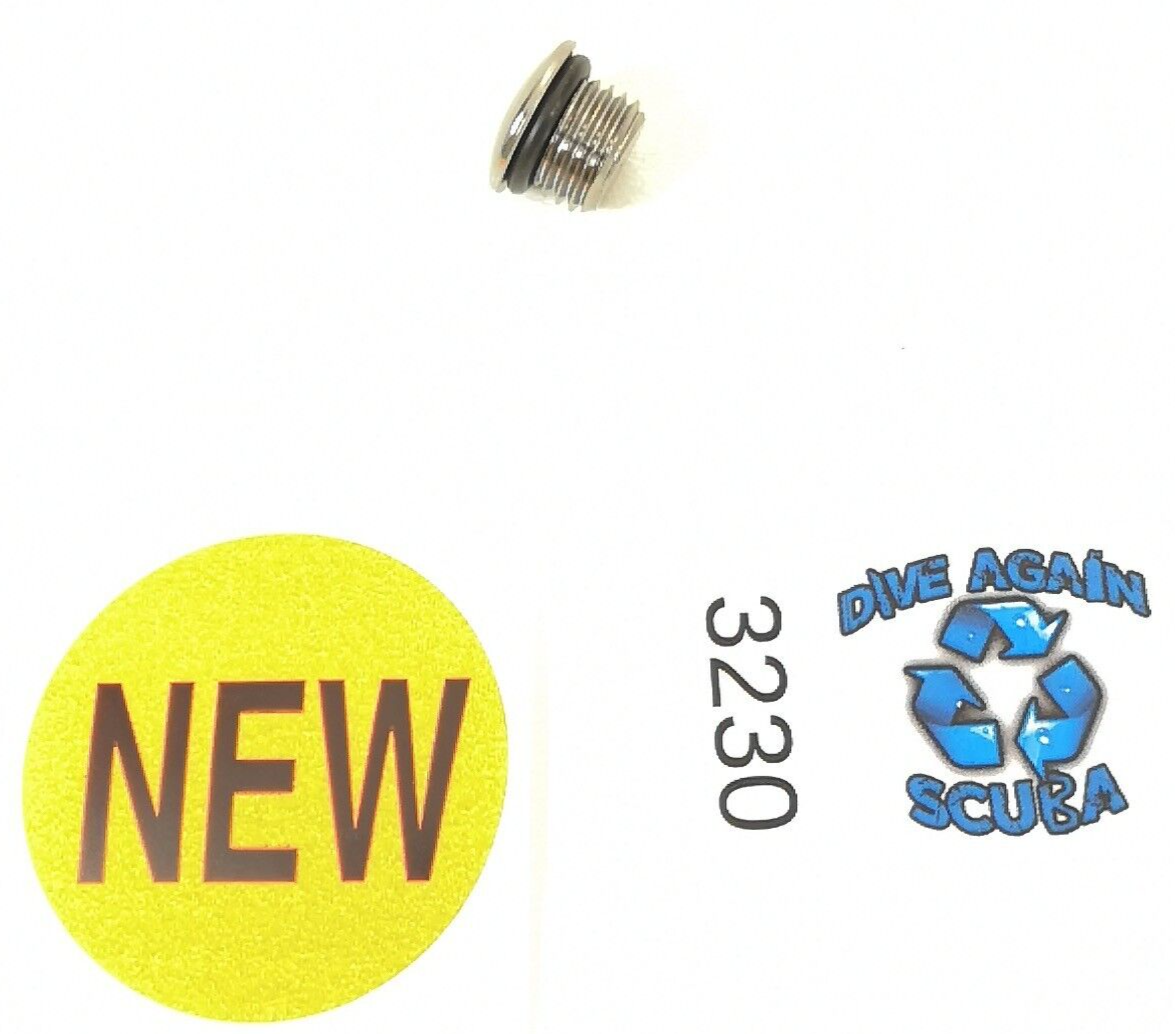 1x NEW 7/16" 1st Stage Regulator High Pressure HP Port Plug Scuba Dive ...