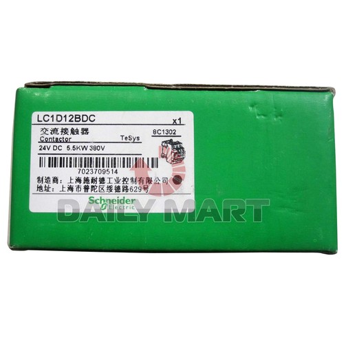 Brand New in Box Schneider Electric TeSys LC1D12BDC DC Contactor Non ...