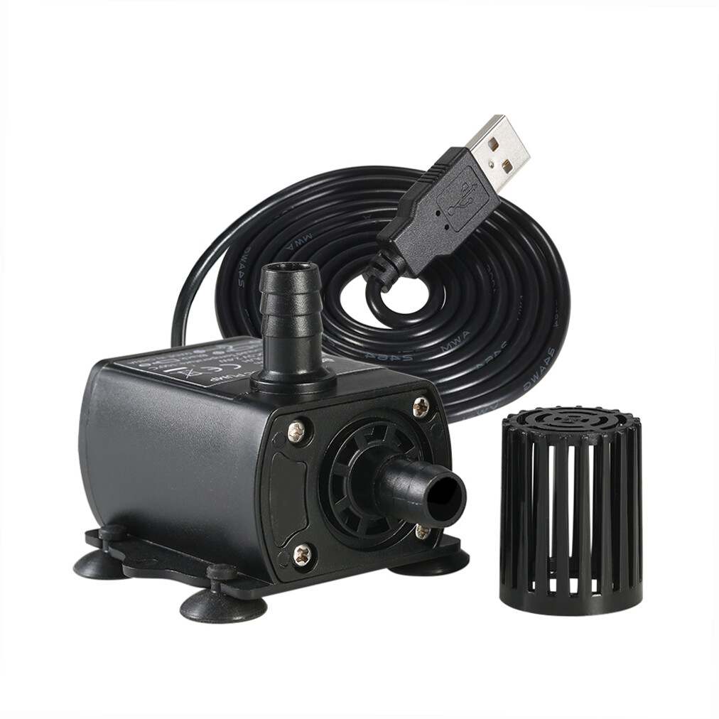 Decdeal Mini Water Pump Submersible Fountain with Adjustment Function ...