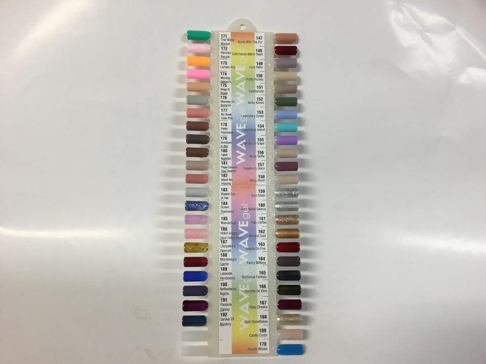 Wave Gel matching Soak Off gel polish Pick Your Color 0.5 oz / 15mlLED ...