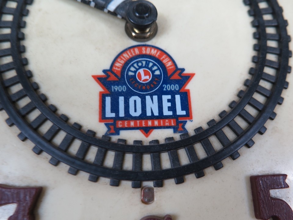 Lionel Train Clock Centennial 1900-2000 Round Wall Clock Works | eBay