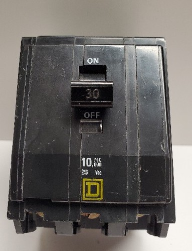 Square D MJ 4446 Breaker Bolt On 3 Phase 30 Amps | eBay