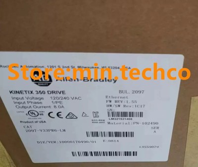 Allen-Bradley 2097-V33PR6-LM Kinetix 350 Single Axis Servo Drive 2097 ...