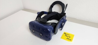 🔥 HTC Vive Pro Headset + Cable only 🔥 HMD OLED Virtual Reality VR A+ ...