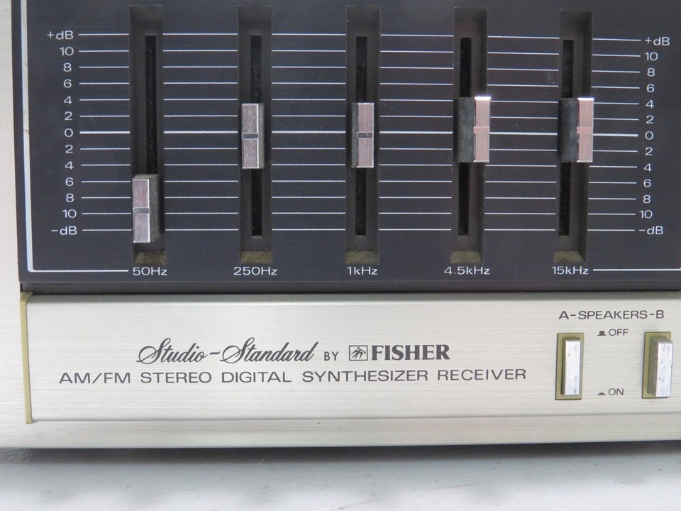 Vintage Fisher RS-245 Studio Standard Am Fm Stereo Receiver Silver ...