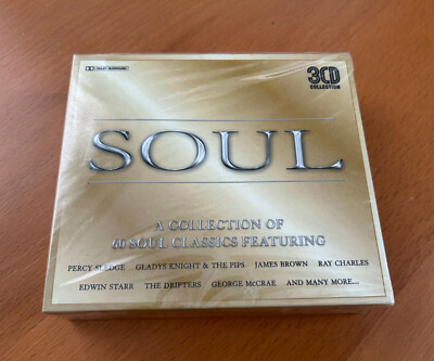 Soul - (3 CD Box Set Compilation UK Import by Going For a Song) NEW ...