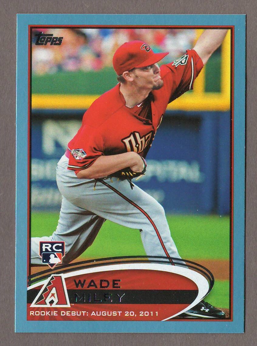WADE MILEY 2012 Topps Update WAL-MART BLUE BORDER #US5 Rookie Debut RC ...