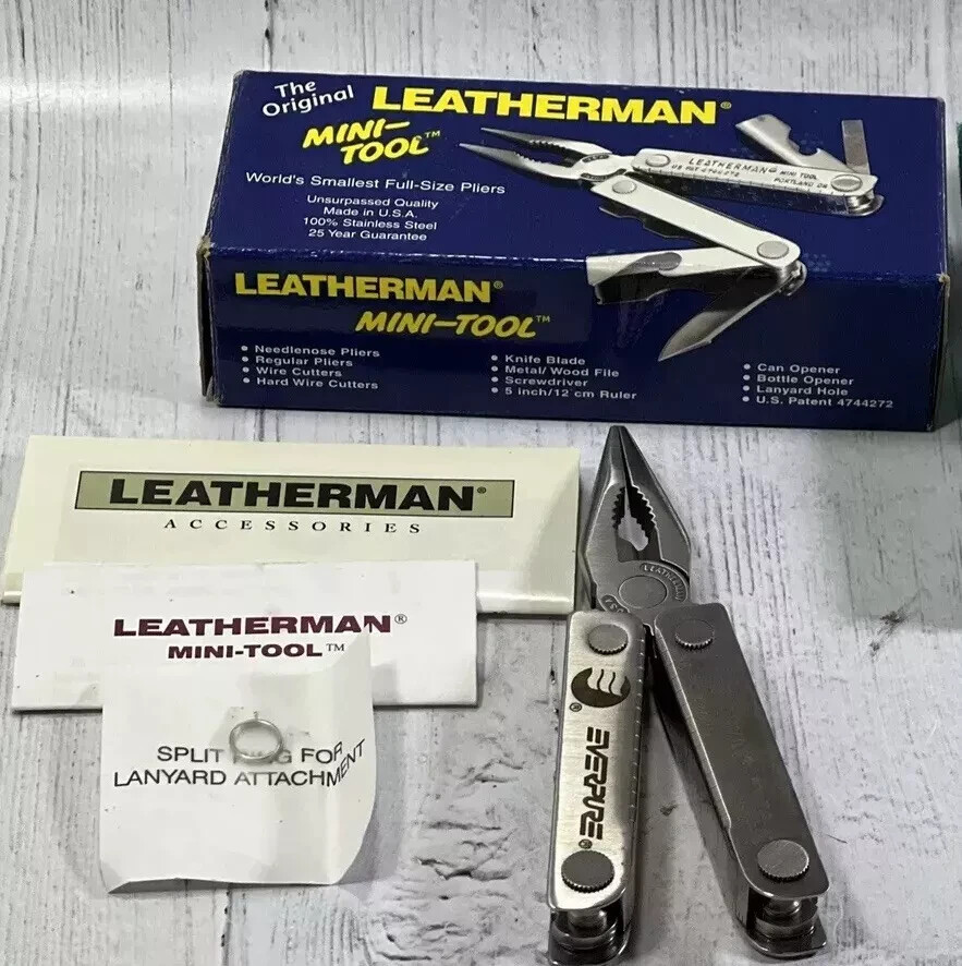 Leatherman The Original 1997 Mini-Tool New in Box Rare Retired New NOS ...