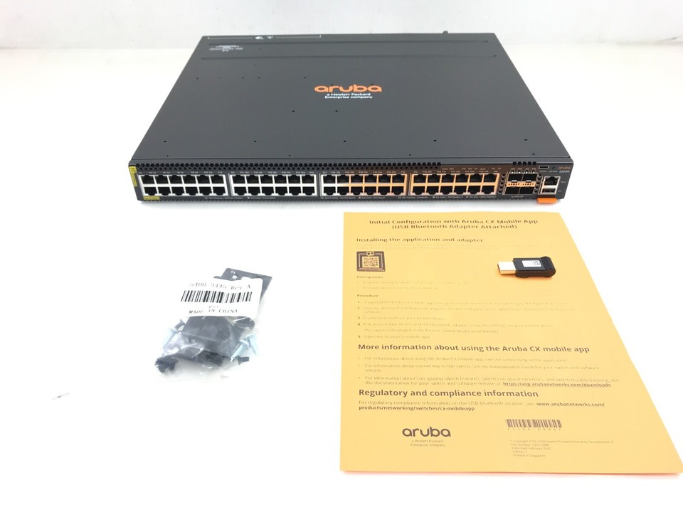 HPE Aruba JL661A 6300M PoE 48-Ports 4xSFP56 Switch - Managed | eBay