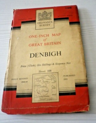 1900-Now - Ordnance Survey National Grid One-Inch Map