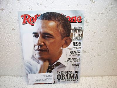 Rolling Stone Magazine October 23 2014 President Obama Neil Young | eBay