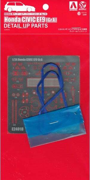 Honda Ef9 Civic Gr. A Detail Up Parts Photogravüre 1:24 Kunststoff ...