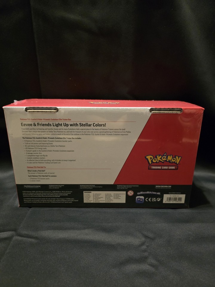 Pokémon Prismatic Evolutions ETB Pokeball 2 Pack Sealed | eBay