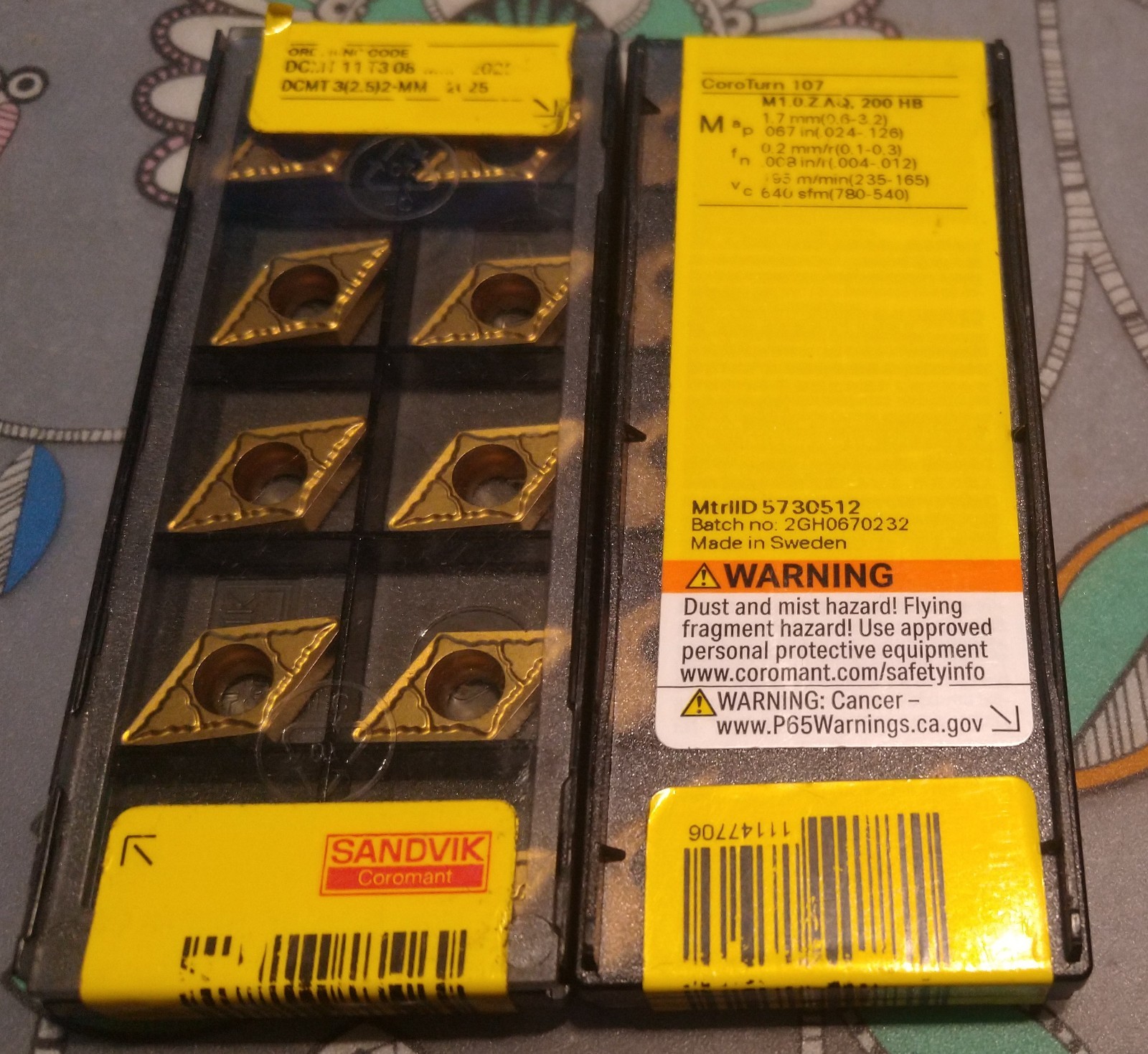 Sandvik DCMT 3(2.5)2-MM 2025 carbide insert DCMT 11 T3 08-MM 2025 DCMT ...