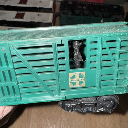 Vintage Lionel 9305 Santa Fe Bobbing Outlaw Cowboy Model Train Car | eBay