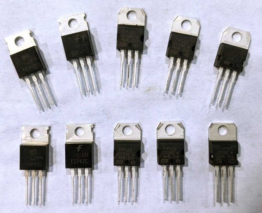 QTY 1 - TIP31 to TIP145 Transistors for Pinball Machines, etc. TO220-Mr ...