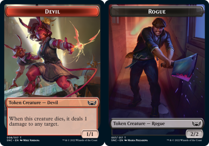 Devil Token // Rogue Token - Foil x1 - Streets of New Capenna - NM-Mint, English | eBay